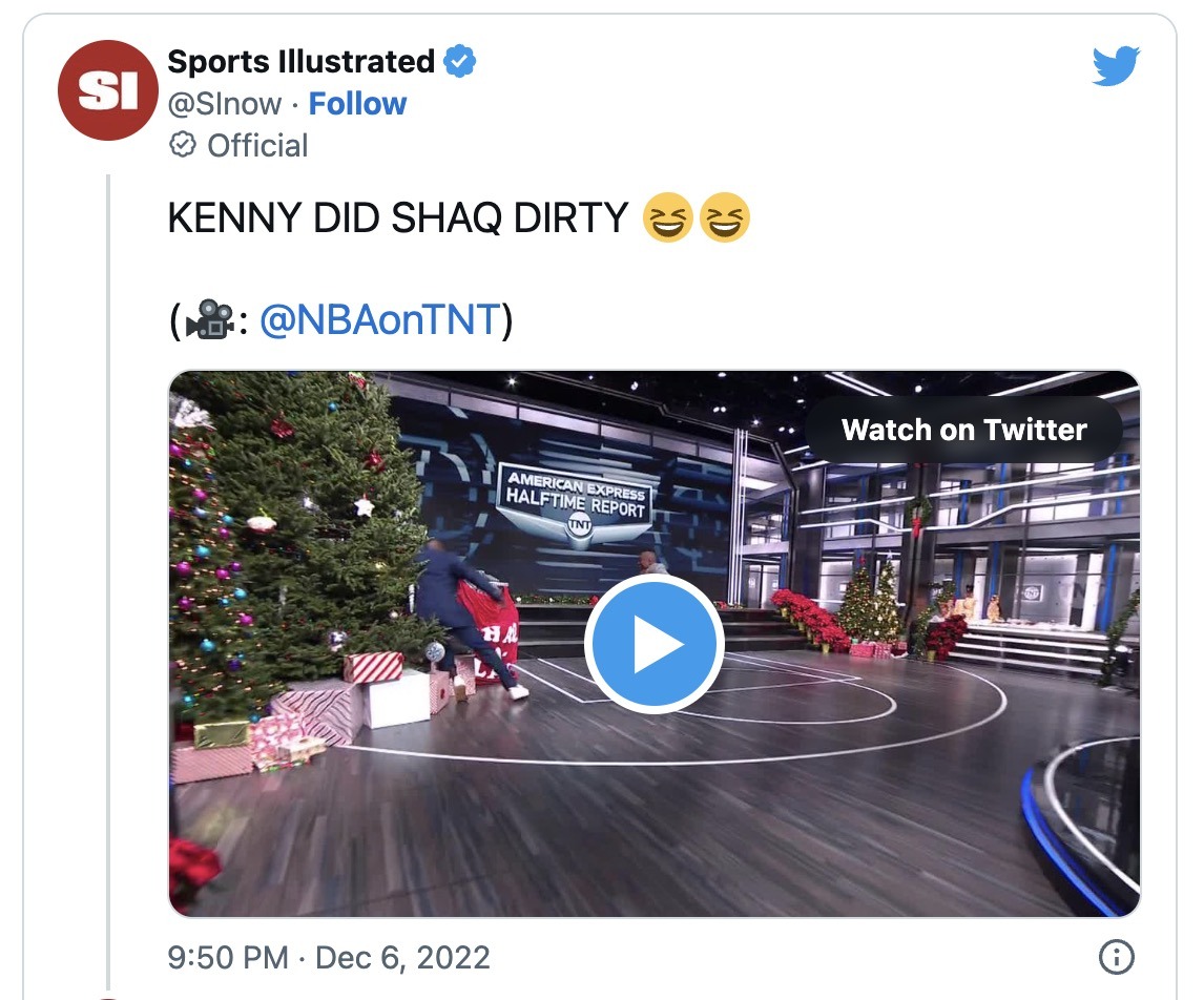 Shaq... Look Out For That Tree!
