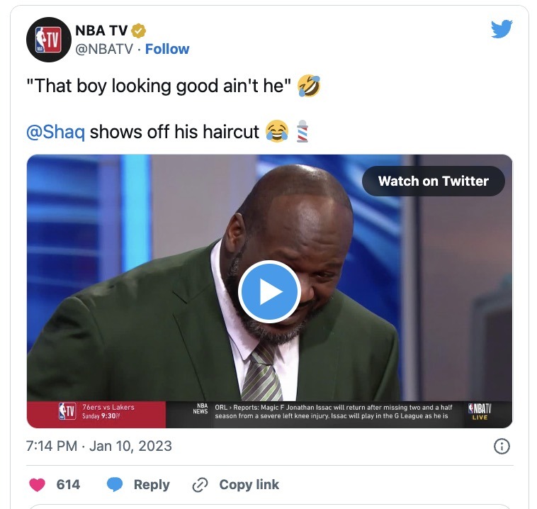 New Hairstyle - Stephen A. Shaq?
