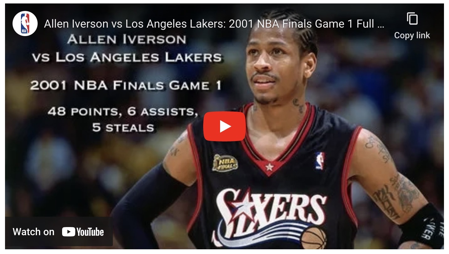 Shaq Says Iverson "Messed Up History"